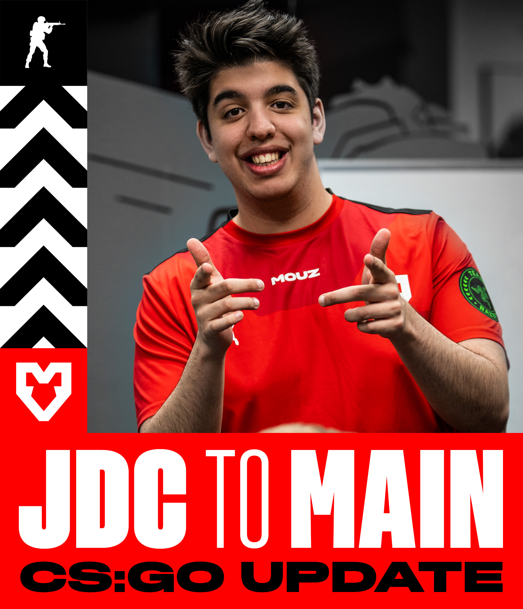 『MOUZ』CS:GOアカデミーチームの「JDC」が1軍昇格、「NBK」は寝耳に水の2ヶ月でスタメン落ち | Negitaku.org esports